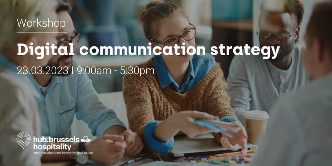 Digital communication strategy | hospitality.brussels